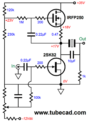 Even More Single-Ended Amplifier Circuits